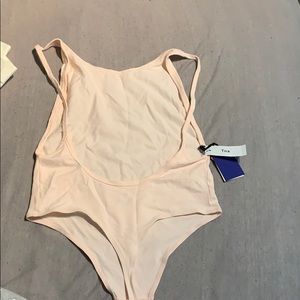 TNA | Tops | Tna Low Back Body Suit | Poshmark